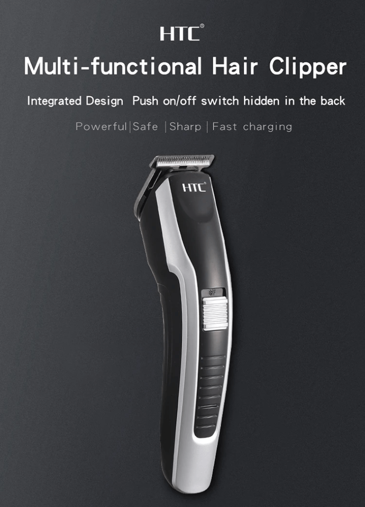 HTC AT-538 Rechargeable Electric Trimmer for Hair & Beard